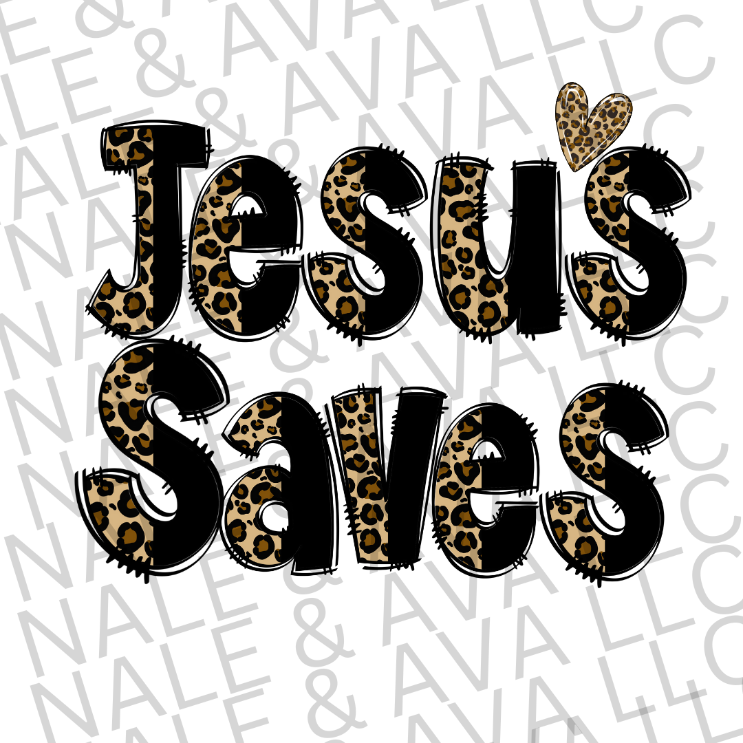 Jesus Saves PNG File – Nale Ava LLC