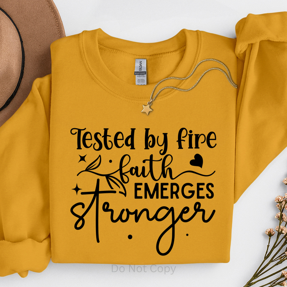 Tested By Fire Screen Print Transfer | Faith Graphic Heat Press ...