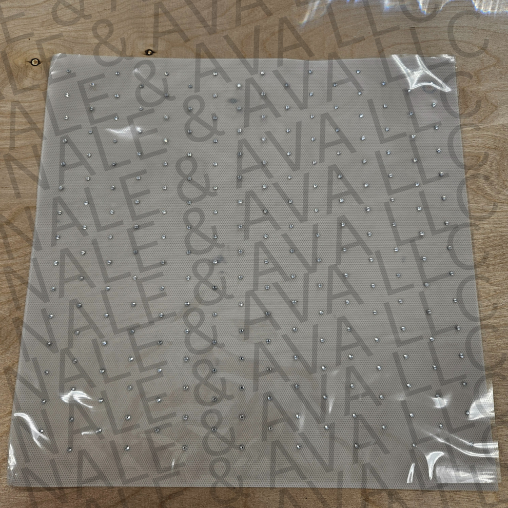 Clear Rhinestone Scatter Transfer | Sparkle Heat Transfer for Custom T ...